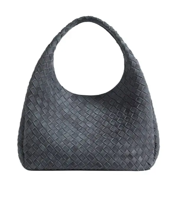 Bottega Veneta Large Campana Hobo Bag - Cloud Blue