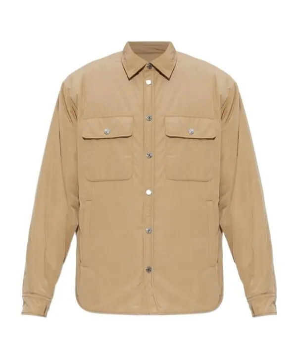 Dsquared2 Insulated Button-up Jacket - Beige