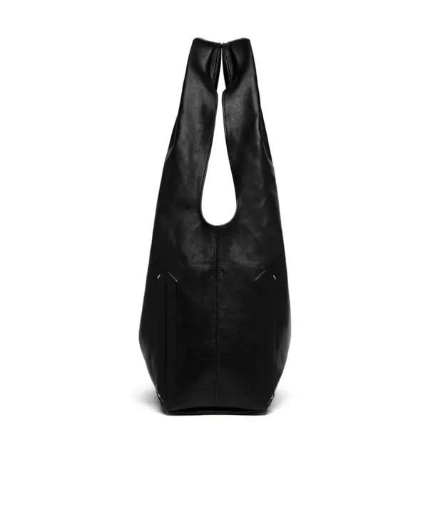 MAISON MARGIELA Box Shoulder Bag With Pleated Details