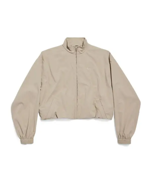 Balenciaga Zip-up Track Jacket - Dune