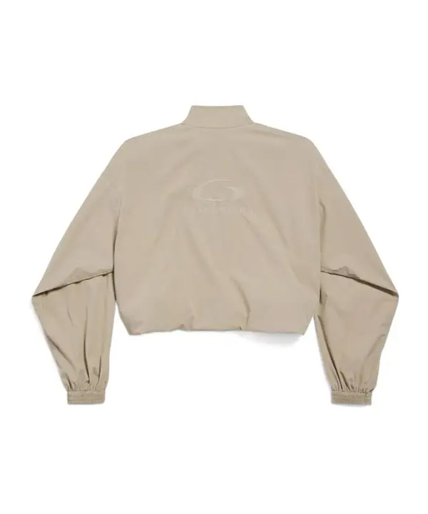 Balenciaga Zip-up Track Jacket - Dune