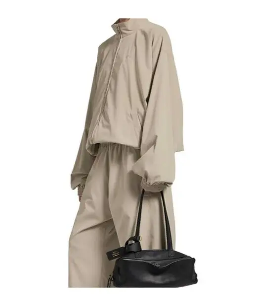 Balenciaga Zip-up Track Jacket - Dune
