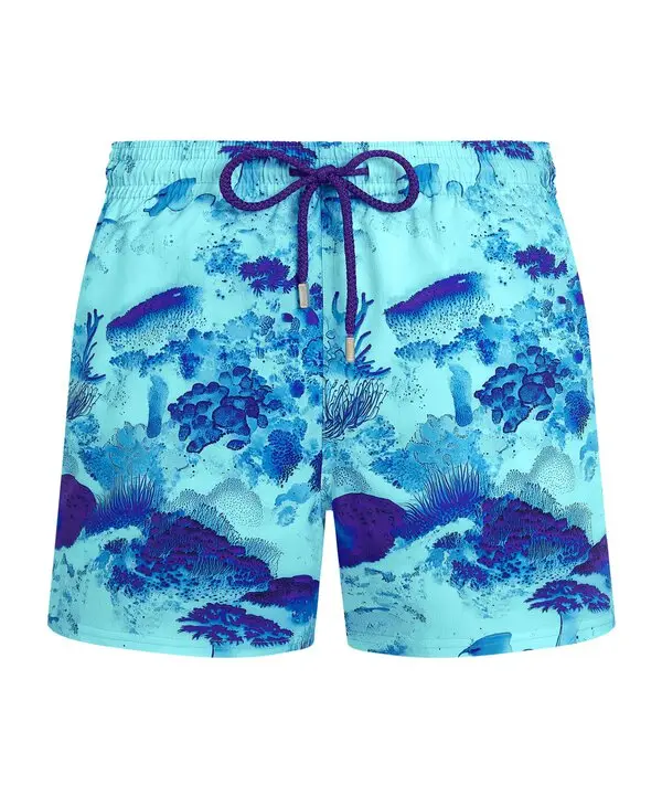 Vilebrequin Seabed Print Swim Shorts - Blue