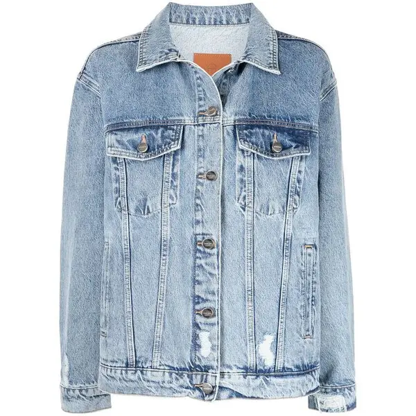 ANINE BING Rory Denim Jacket - Blue