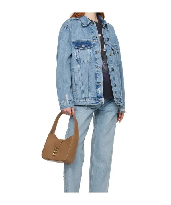 ANINE BING Rory Denim Jacket - Blue