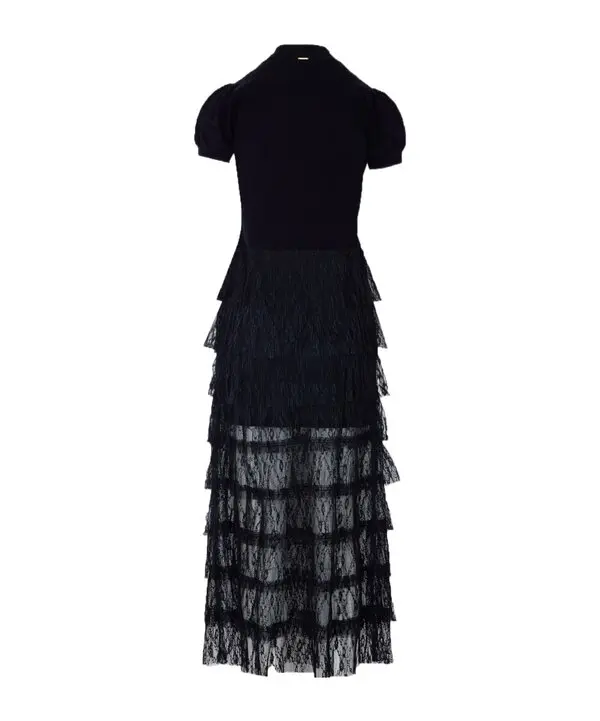 TWINSET Long Knit Dress - Black