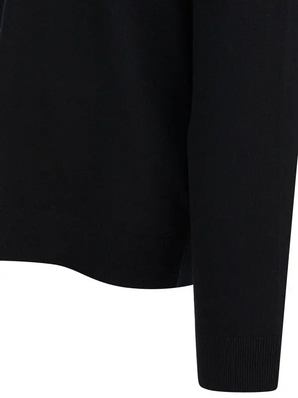 Vince Half-zip Knitwear - Black