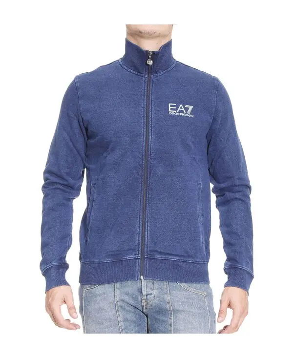 EA7 Logo Detail Zip-up Jacket