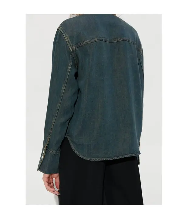 SAMSOE SAMSOE Samsøe Samsøe Denim Shirt With Chest Pockets