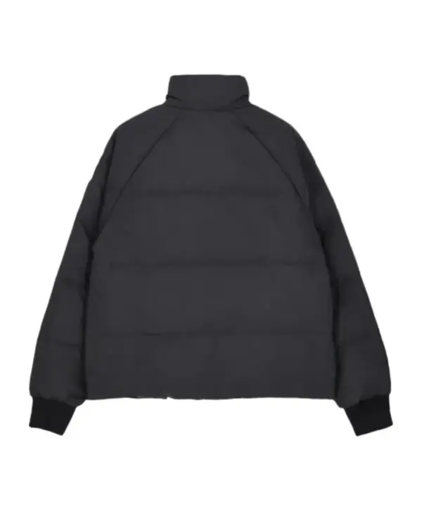 Burberry Zippered Cotton Jacket With Stand Collar
