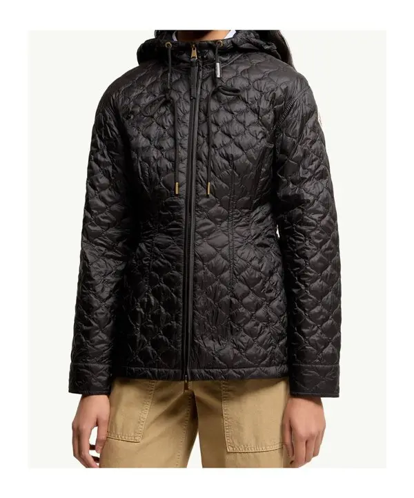Moncler Arum Quilted Down Jacket - Black