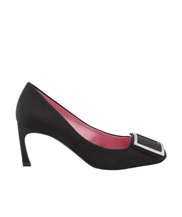 ROGER VIVIER Trompette Crystal Buckle Pumps