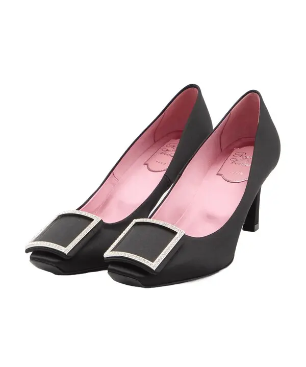 ROGER VIVIER Trompette Crystal Buckle Pumps