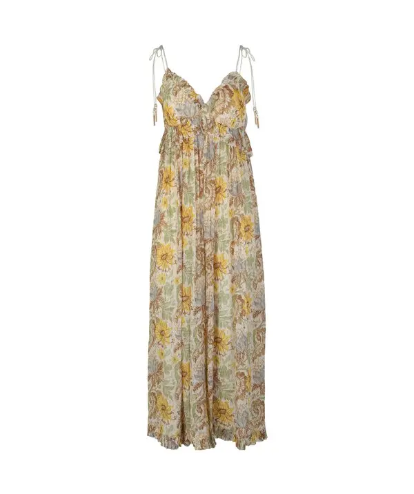 Zimmermann Daylight Stamp Floral Jumpsuit