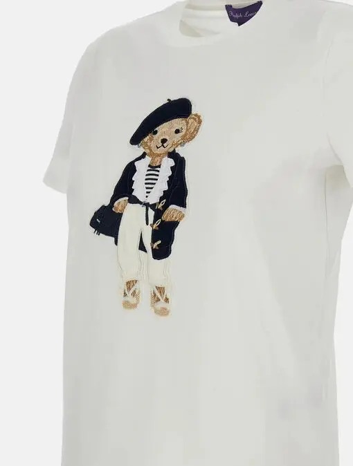 Ralph Lauren Bear Motif T-shirt