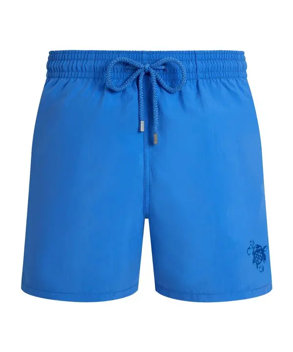 Vilebrequin Water-reactive Turtle Swim Shorts - Blue