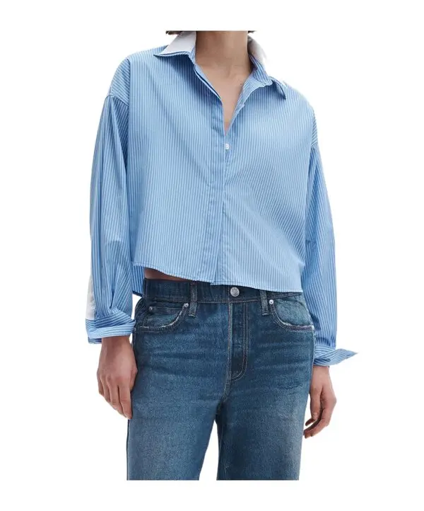 Rag & Bone Striped Long Sleeve Shirt