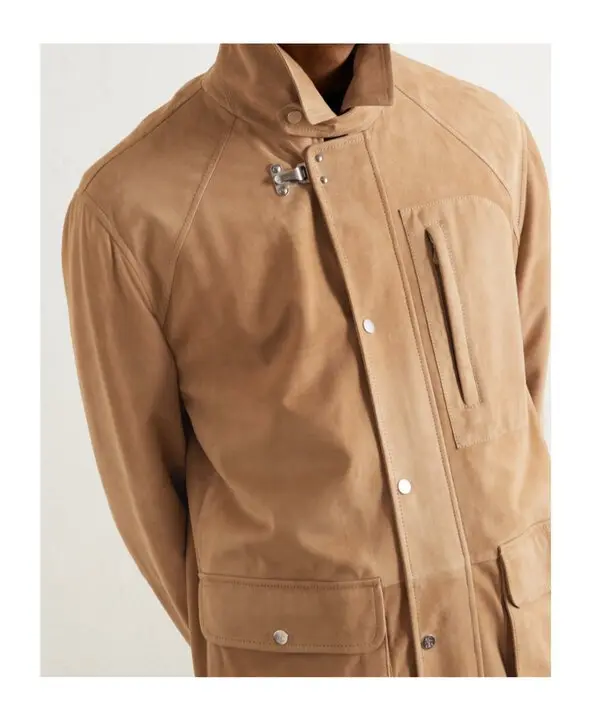 Brunello Cucinelli Unlined Field Jacket - Nude