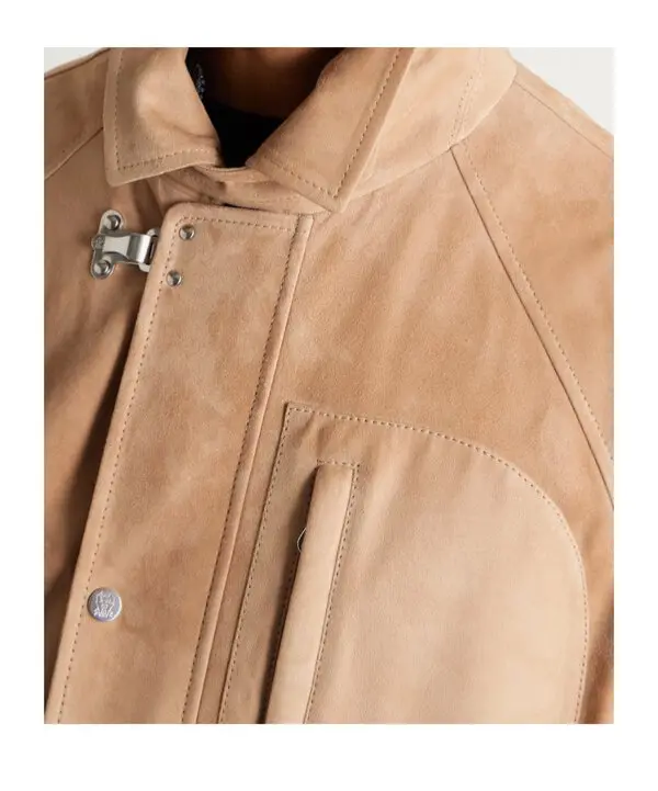 Brunello Cucinelli Unlined Field Jacket - Nude