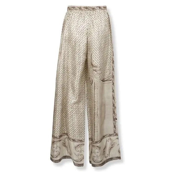 Max Mara Palude Pattern-printed Wide-leg Trousers - No
