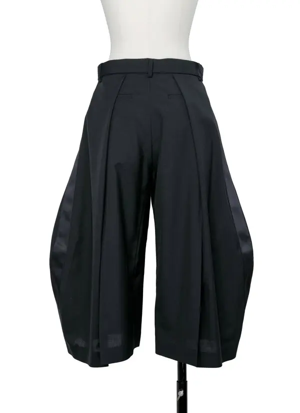Sacai Wide-leg Cropped Trousers