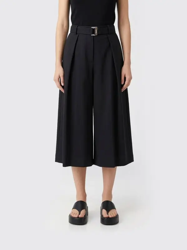 Sacai Wide-leg Cropped Trousers