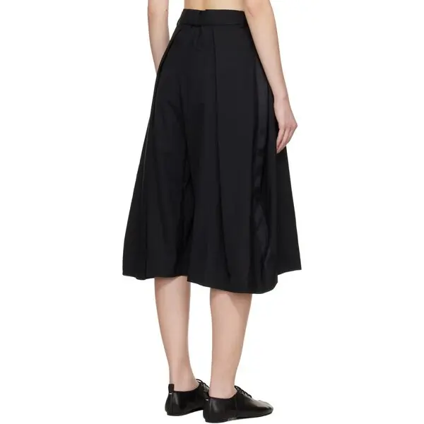 Sacai Wide-leg Cropped Trousers