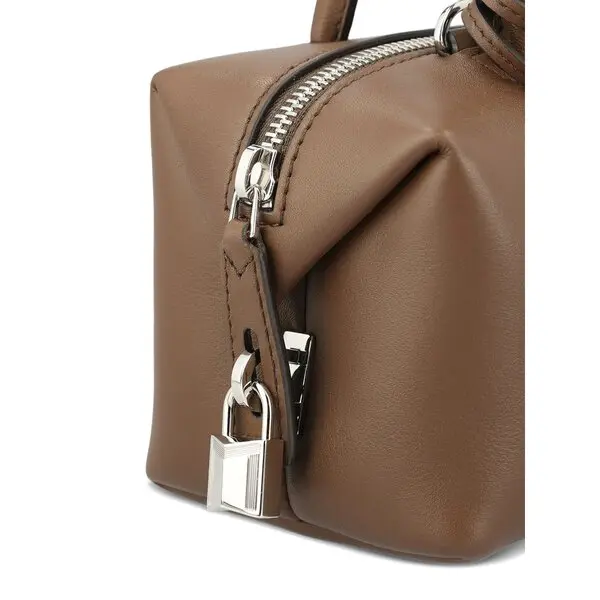 Max Mara Zippered Shoulder Bag - Brown