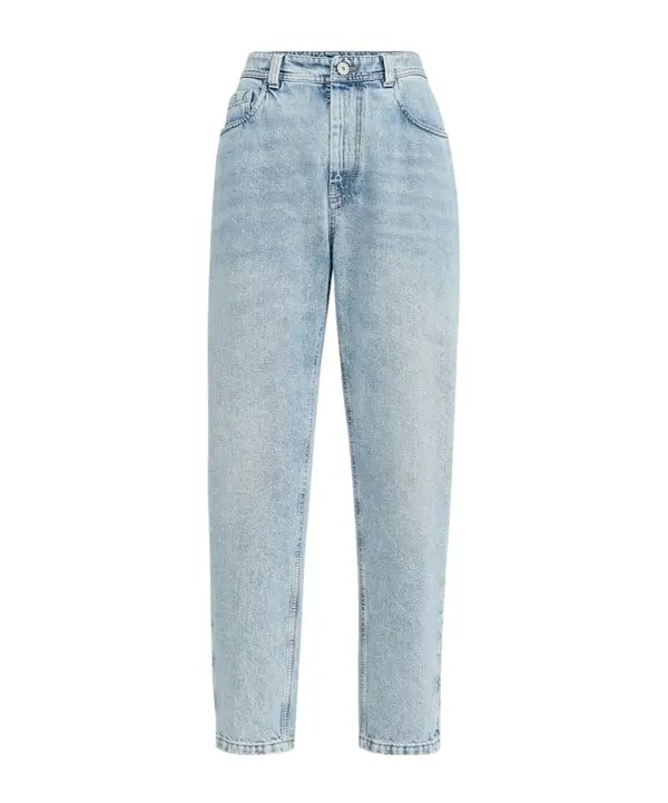 Brunello Cucinelli Straight-leg Jeans - Light Denim