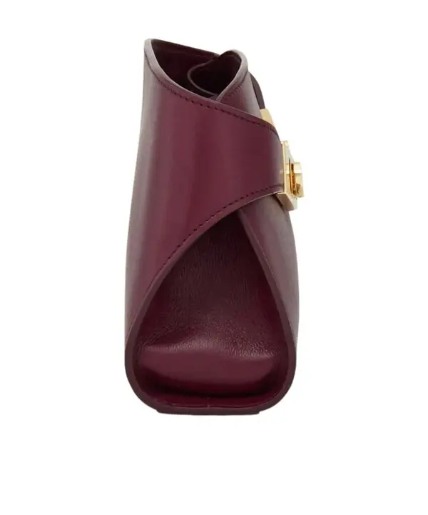 FERRAGAMO Hug Mini Crossbody Bag - Plum
