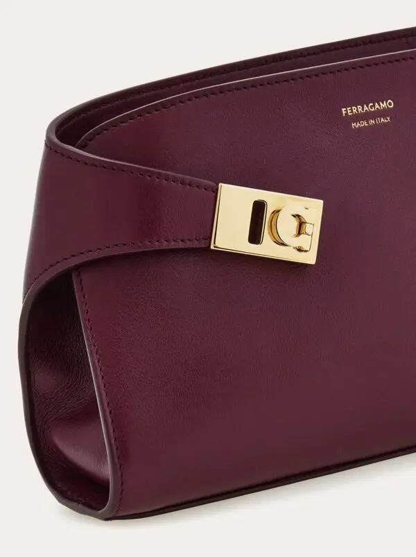 FERRAGAMO Hug Mini Crossbody Bag - Plum