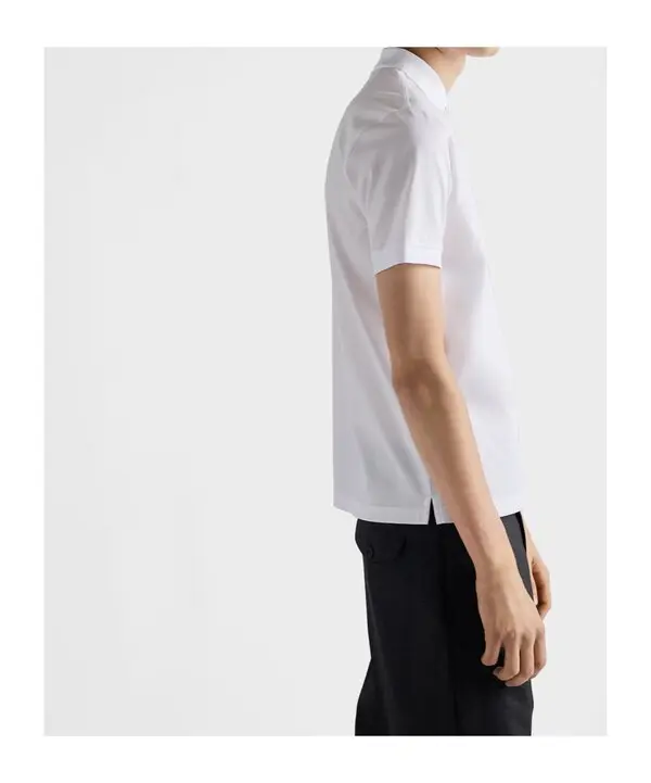 Prada Piqué Polo Shirt