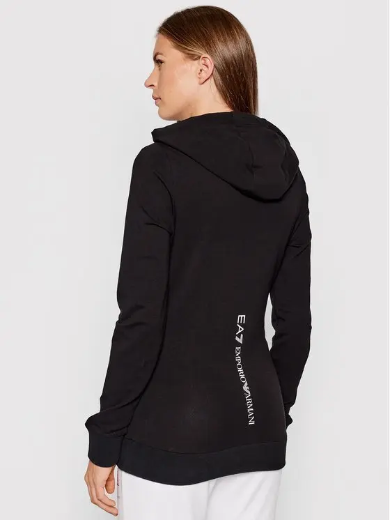 EA7 Logo-print Hoodie
