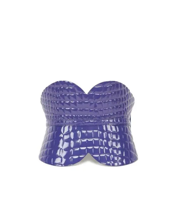 ANIYE BY Embossed Leather Belt