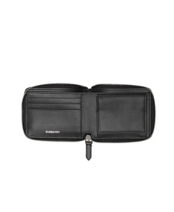 Burberry Check Print Wallet