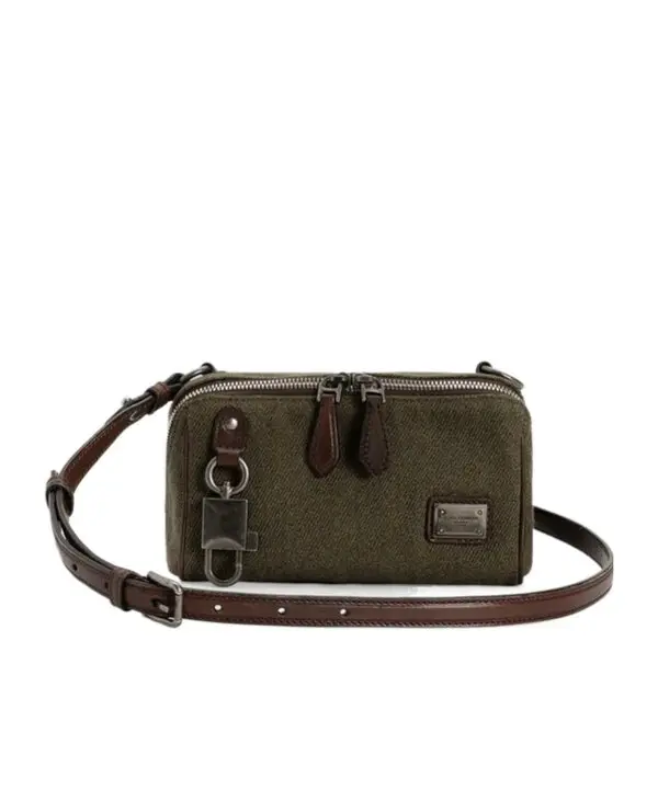 Dolce & Gabbana Lock Zip Crossbody Bag - Multi-color