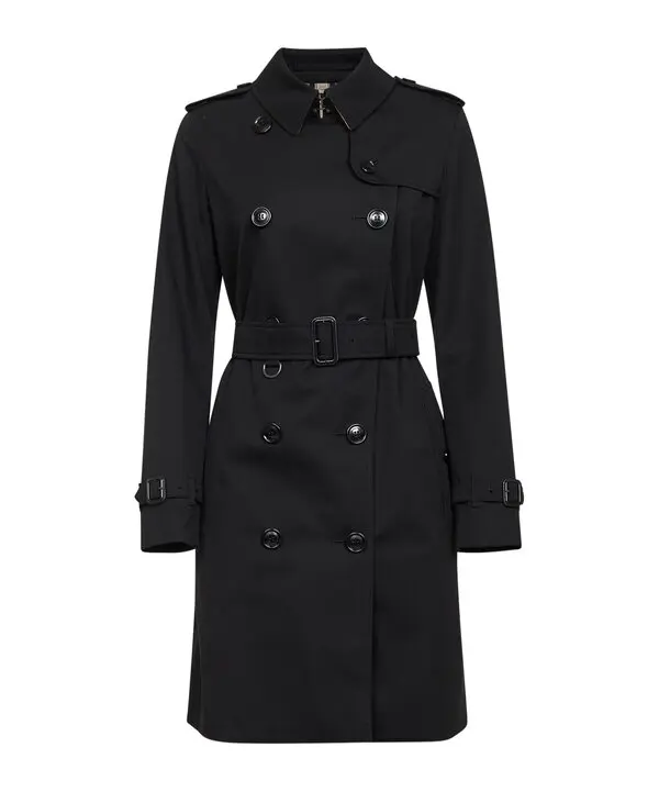 Burberry Double Breasted Belted Trench Coat