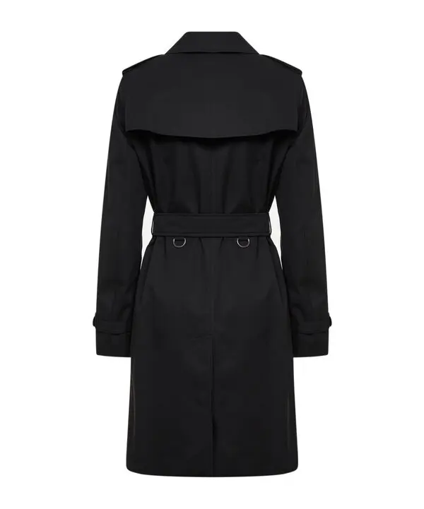 Burberry Double Breasted Belted Trench Coat