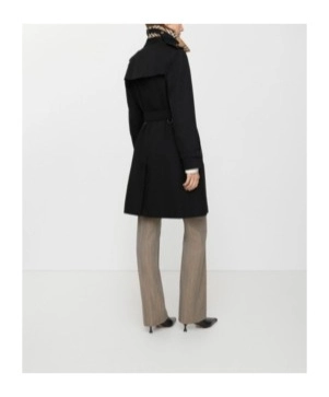 Burberry Double Breasted Belted Trench Coat