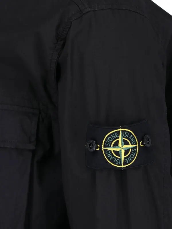 Stone Island Long Sleeve Zip-up Jacket