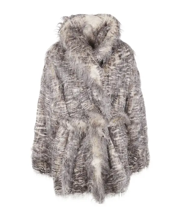 ENTIRE STUDIOS Belted Shearling Coat
