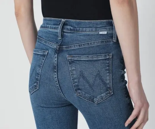 MOTHER Mid-rise Flared Jeans With Frayed Hems