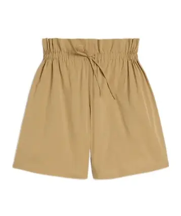 JIL SANDER Drawstring Poplin Shorts - Grain Color