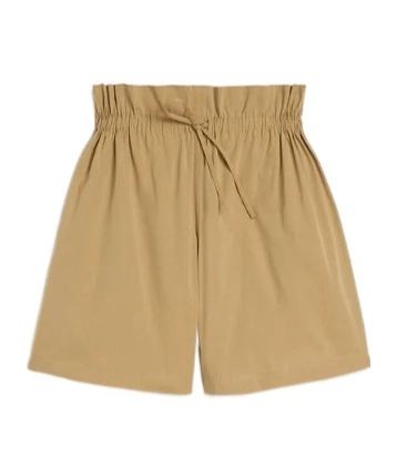 JIL SANDER Drawstring Poplin Shorts - Grain