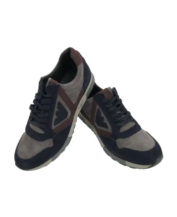 Emporio Armani Logo Detail Casual Sneakers