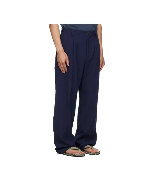 KIKO KOSTADINOV Navy Noro Trousers