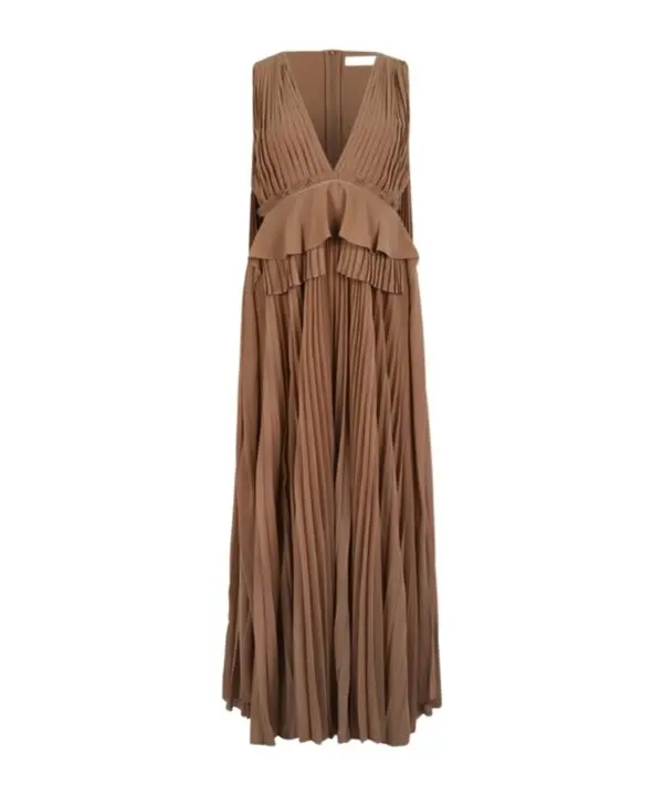 Zimmermann Memento Pleated Gown