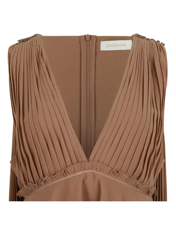 Zimmermann Memento Pleated Gown
