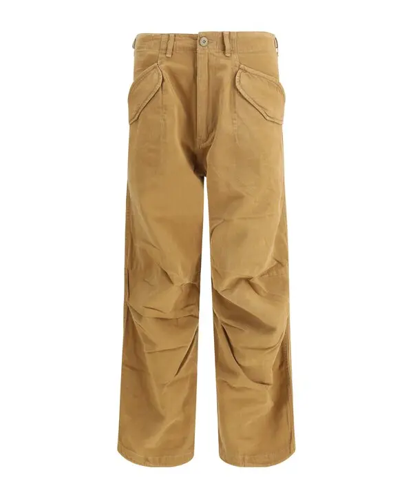 R13 Flap-pocket Trousers - Brown