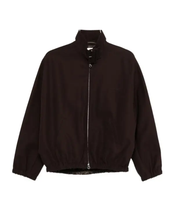 COURREGES Courrèges Zip-up Jacket With Stand Collar And Buckle Detail
